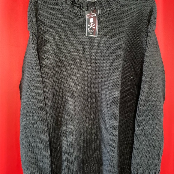 Mastermind Japan | Sweaters | Mastermind World Knitted Skull Sweater Xl ...
